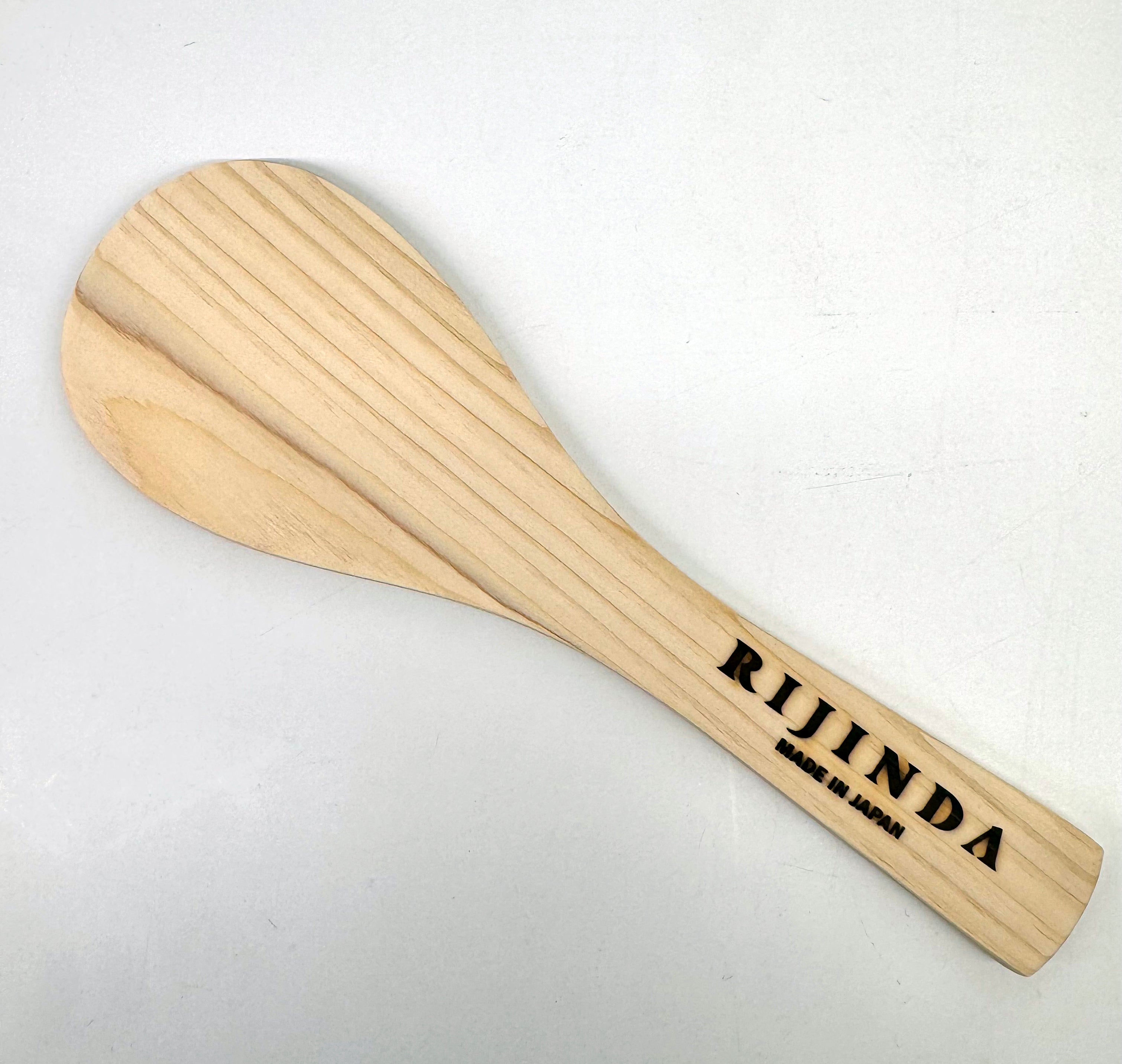 Japanese Shamoji Hinoki Wood Rice Paddle – WAZA NYC